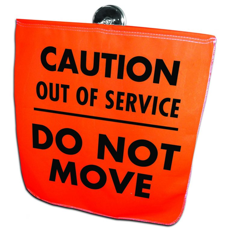 OUT OF SERVICE FLAG - Ms. Carita Safetruck