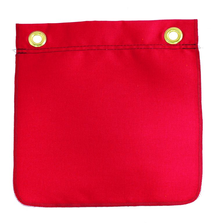 12" COTTON FLAG WITH GROMMETS