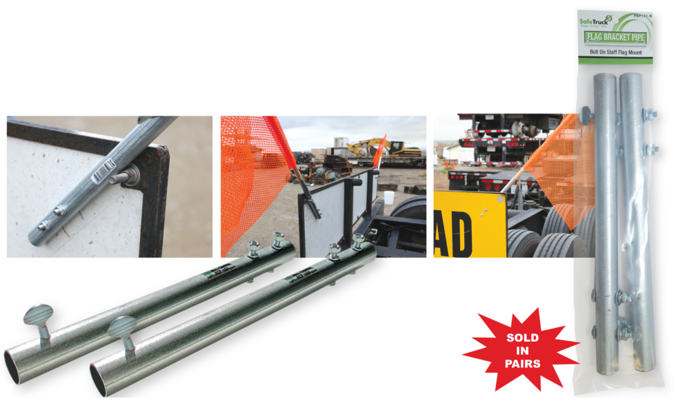 Flag Brackets / Magnets - Ms. Carita Safetruck