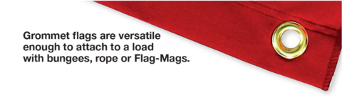 Grommet Flags - Ms. Carita Safetruck