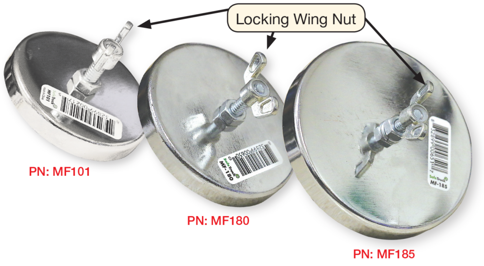 Flag Brackets / Magnets - Ms. Carita Safetruck