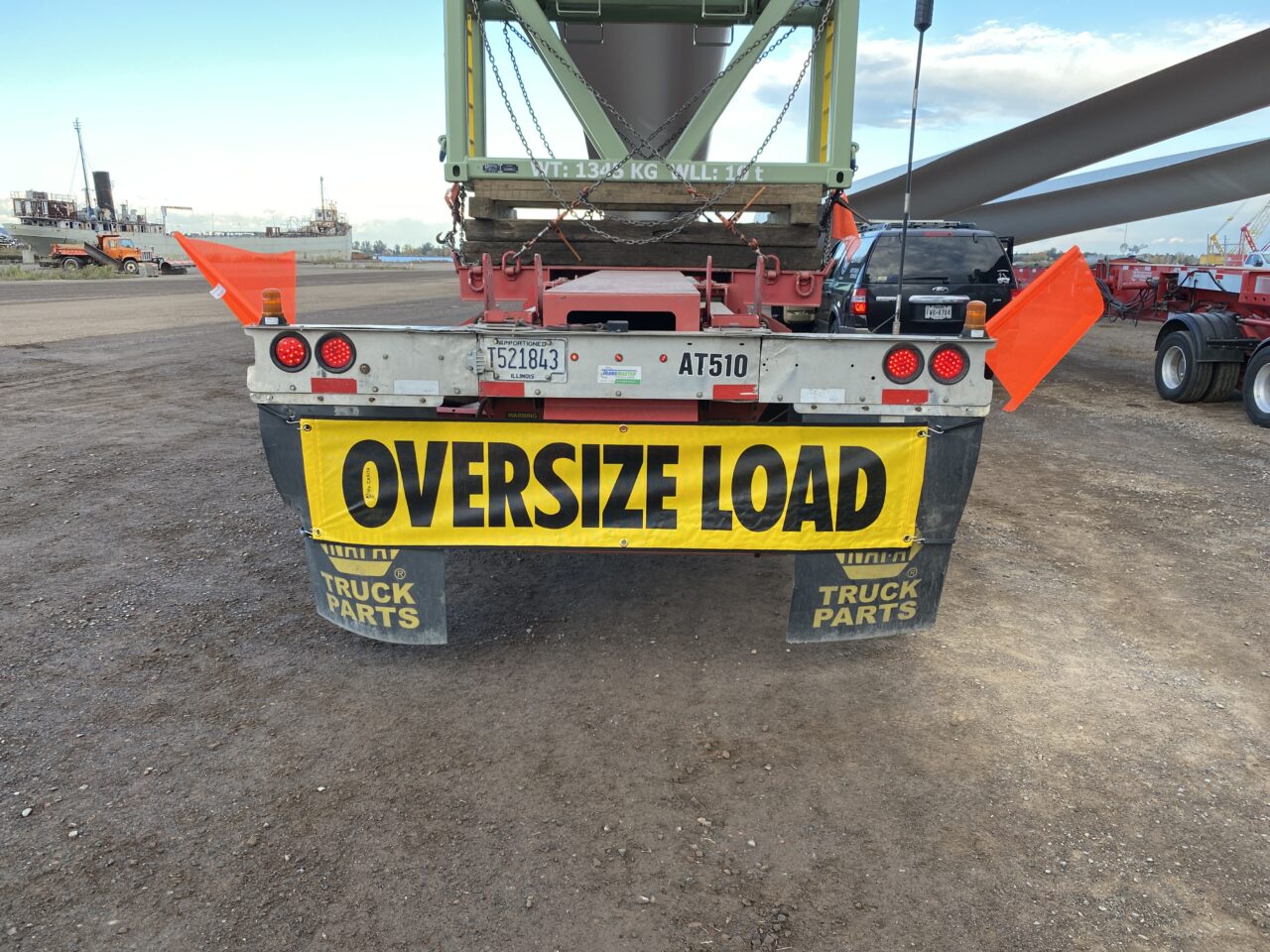 Flag Brackets / Magnets - Ms. Carita Safetruck