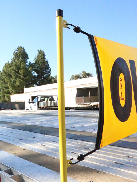 STAKE POCKET BANNER MOUNTING BRACKET - Ms. Carita Safetruck