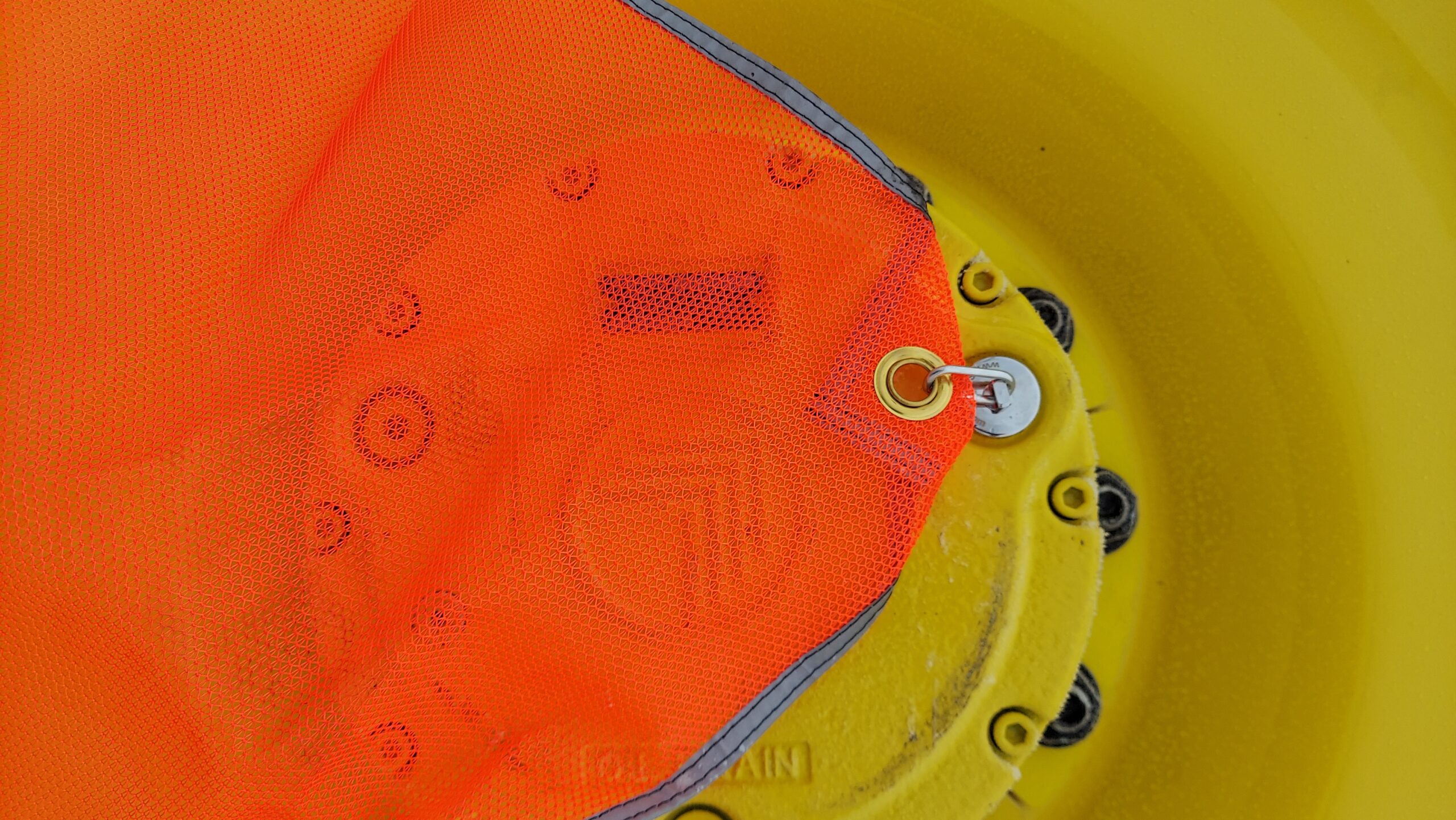 MAX-DUTY 18” Flag – Single Corner Grommet - Ms. Carita Safetruck